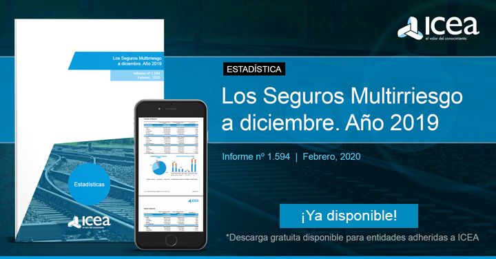 ICEA - Los Seguros Multirriesgo a diciembre. Año 2019